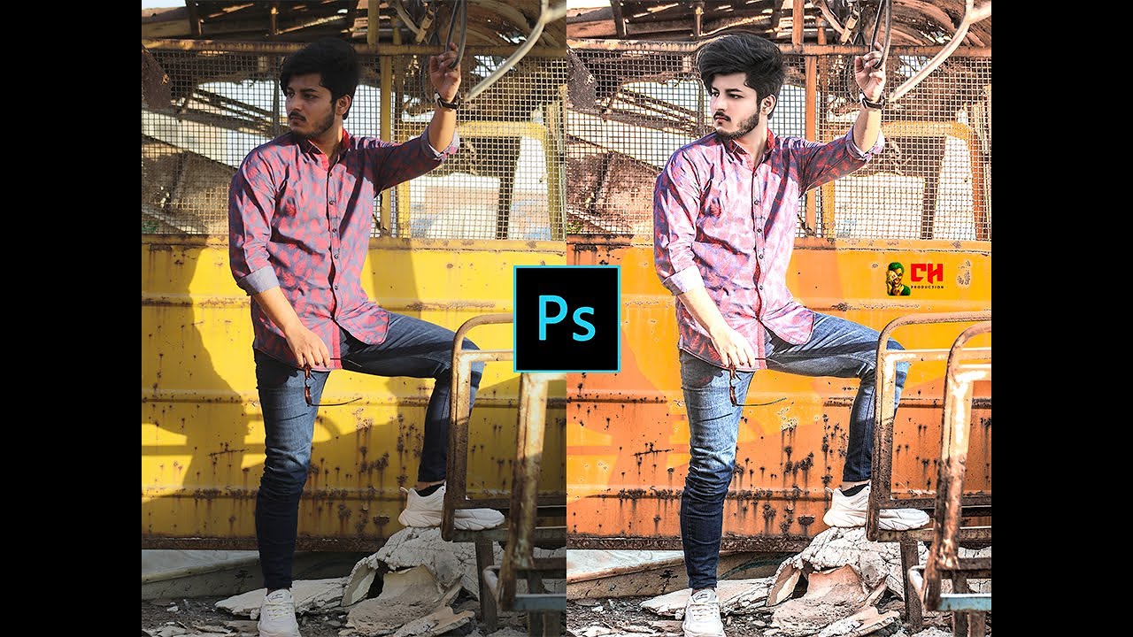 How to Face Colour White,Face Retouching And Hair Setting In Photoshop ...