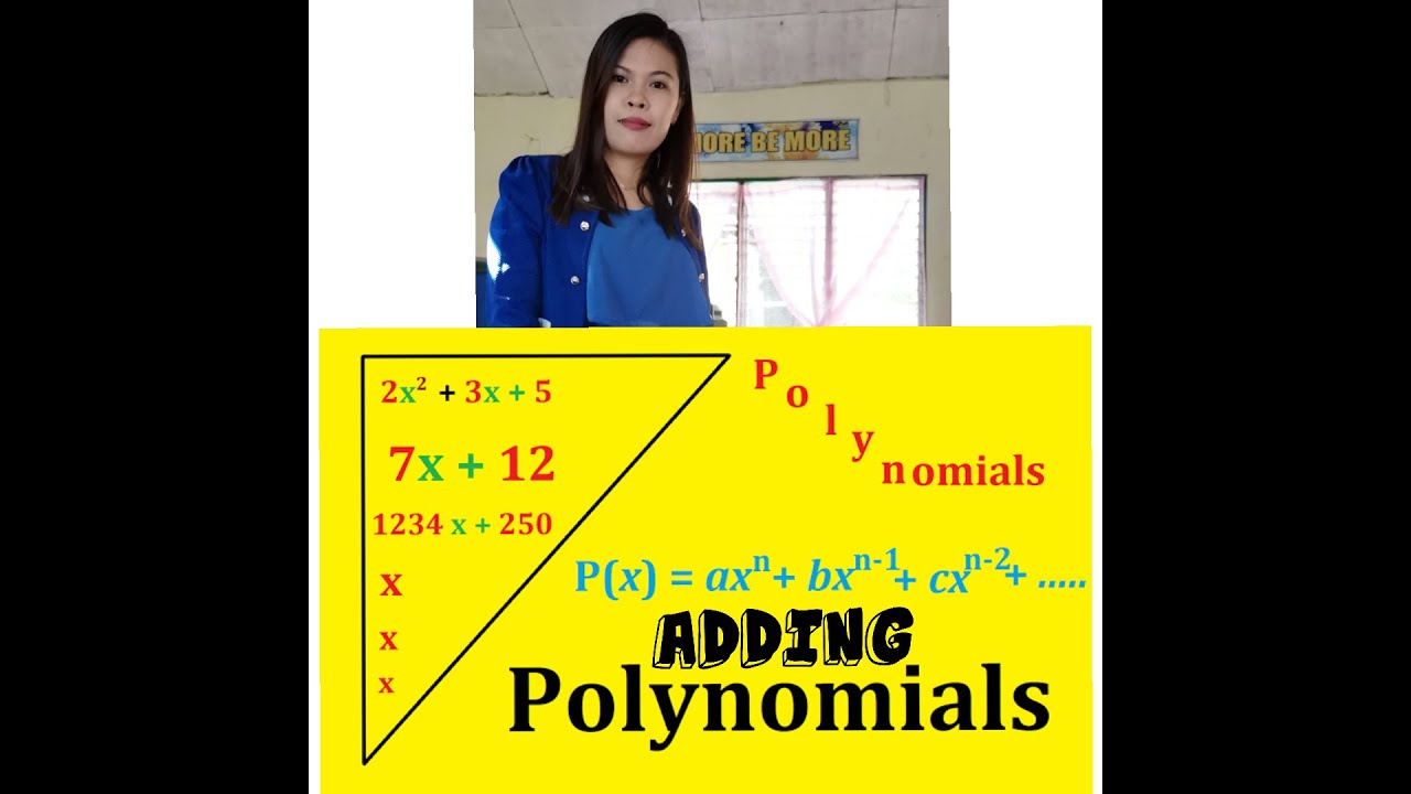 ADDING POLYNOMIALS//COMBINING LIKE TERMS - YouTube