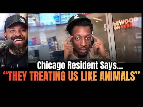 Chicago Man GOES NUCLEAR cause Dunkin Donuts put up BULLET Proof Glass to PROTECT Employees!