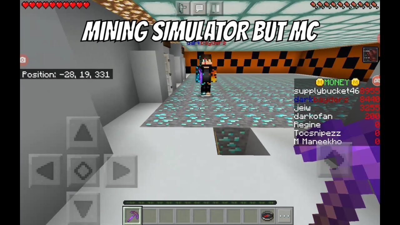 Minecraft MINING Simulator?!? [ Joining RANDOM Worlds ] 😵 - YouTube
