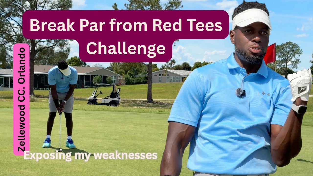 Can I Break Par From the Red Tees? Well, Let's see! - YouTube