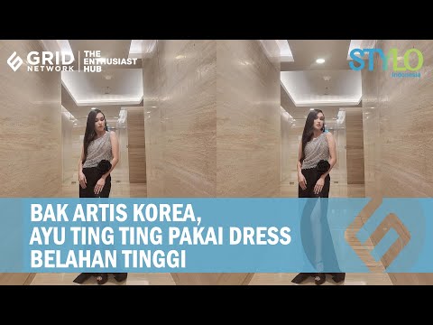 Sengaja Pamer Paha Bening, Gaya Ayu Ting Ting Pakai Rok belahan Tinggi Disorot