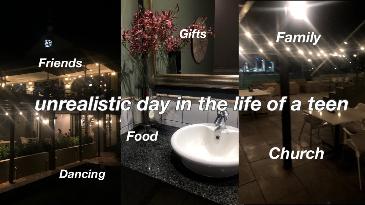 Unrealistic day in the life|South African Nigerian Teen YouTuber|church ...