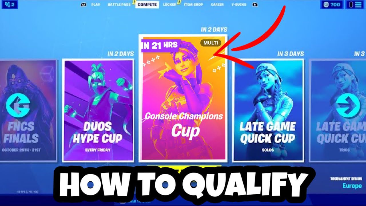 How To QUALIFY For The CONSOLE CHAMPIONS CUP FINALS! ($250,000 PRIZE ...