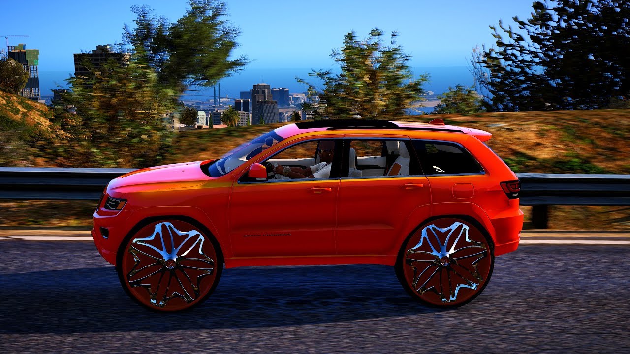 Jeep Cherokee on 32 inch Davin Floaters - Grand Theft Auto V - 4K PC ...
