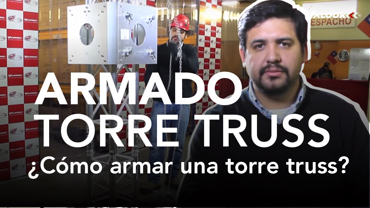 Cómo armar una torre truss - Global Truss - Tutorial - YouTube