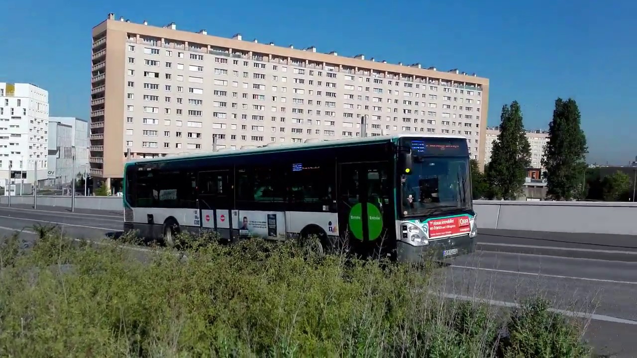 (Île-de-France 92) BUS 259 - Nanterre Université (RATP) - YouTube