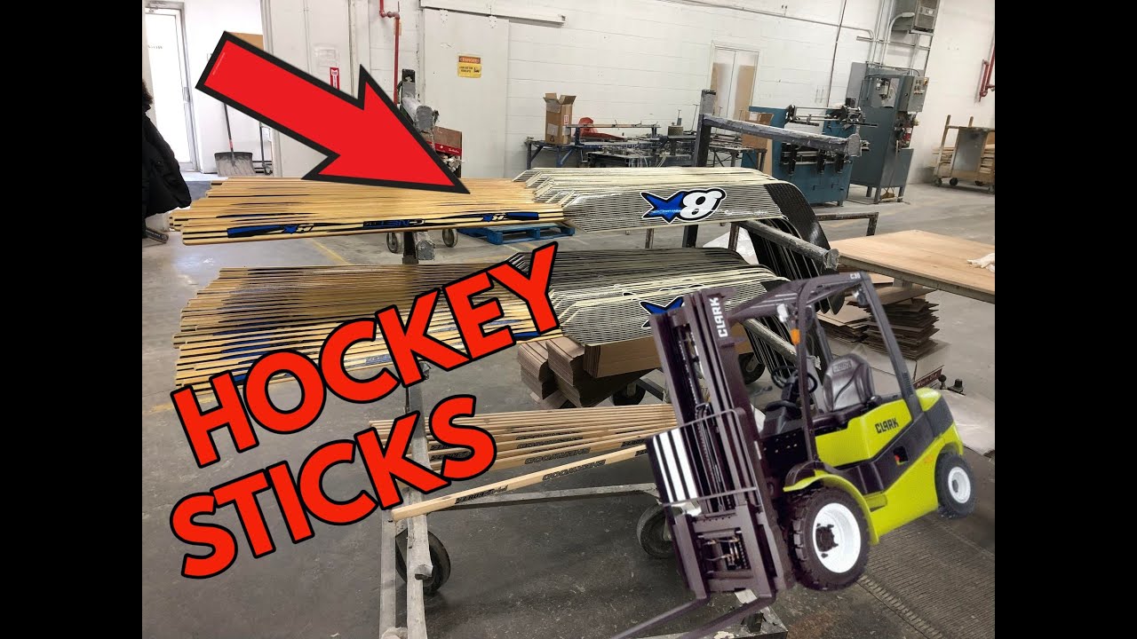 Putting Names On Goal Sticks And Unloading Trucks - YouTube
