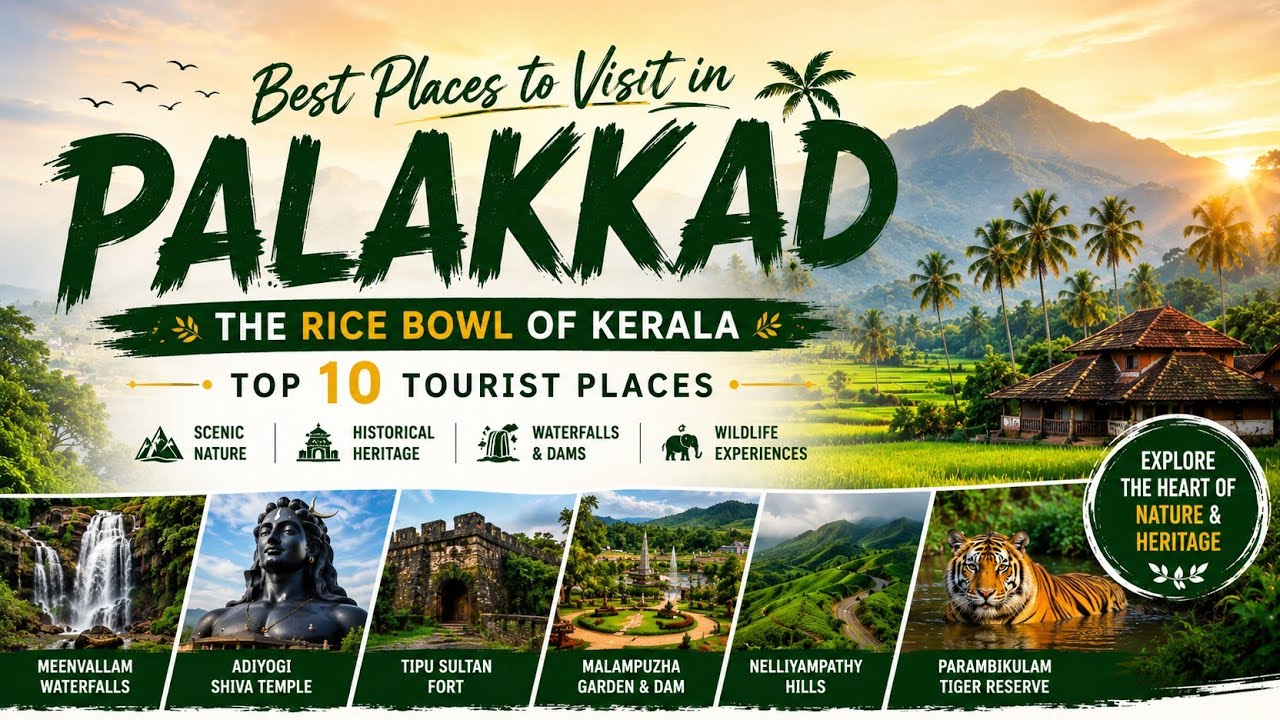 Best places to visit in Palakkad | Palakkad tourist places | Top 10 ...
