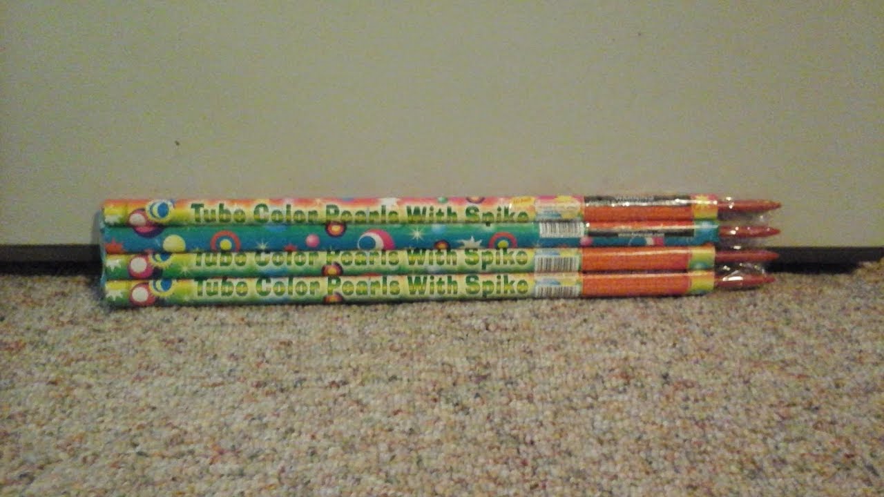 Tube Color Pearls With Spike by Far Ocean Fireworks - YouTube