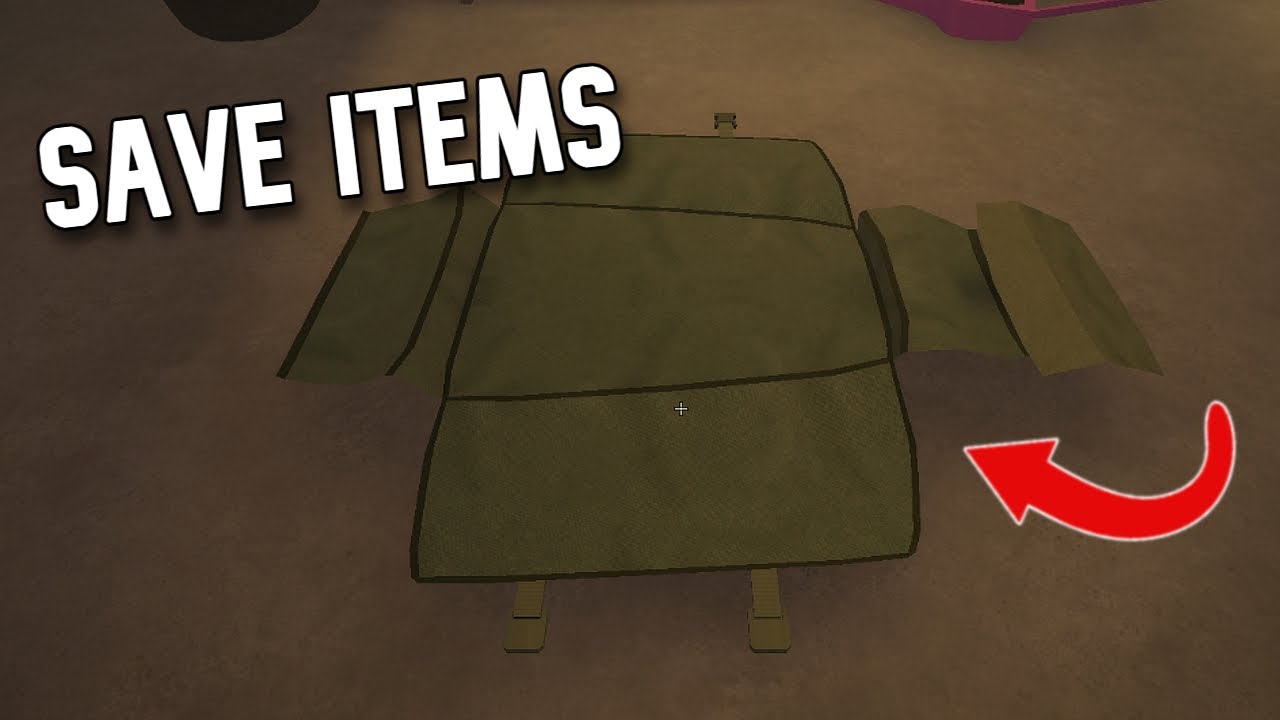 How To Save Items In Your Backpack In A Dusty Trip Roblox - YouTube