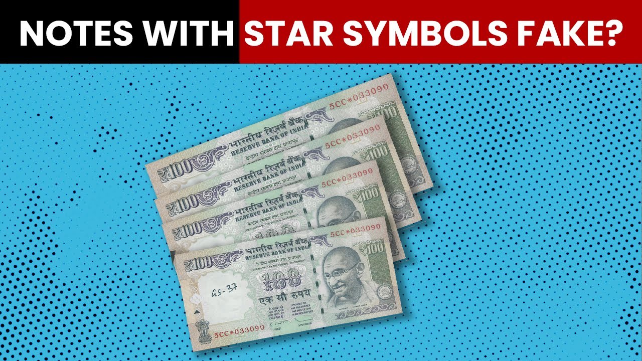 RBI Clarified That The “star” Mark Notes Are Legal Tender, How To Spot ...