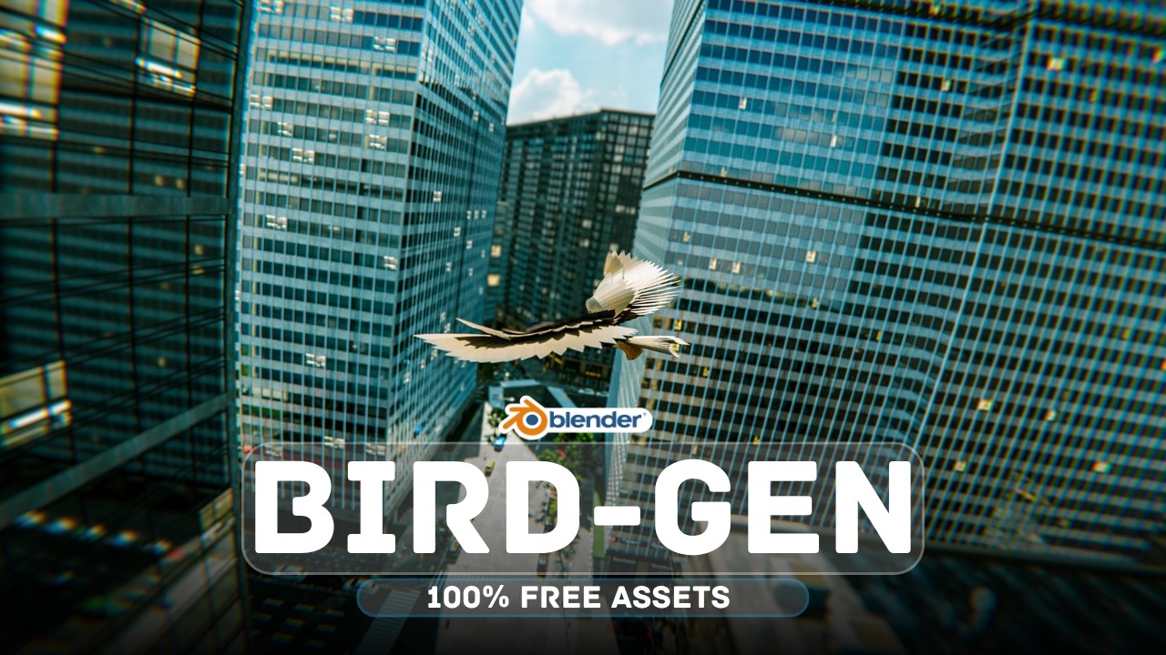 Create a realistic bird in Blender for your next video | Blender Bird ...