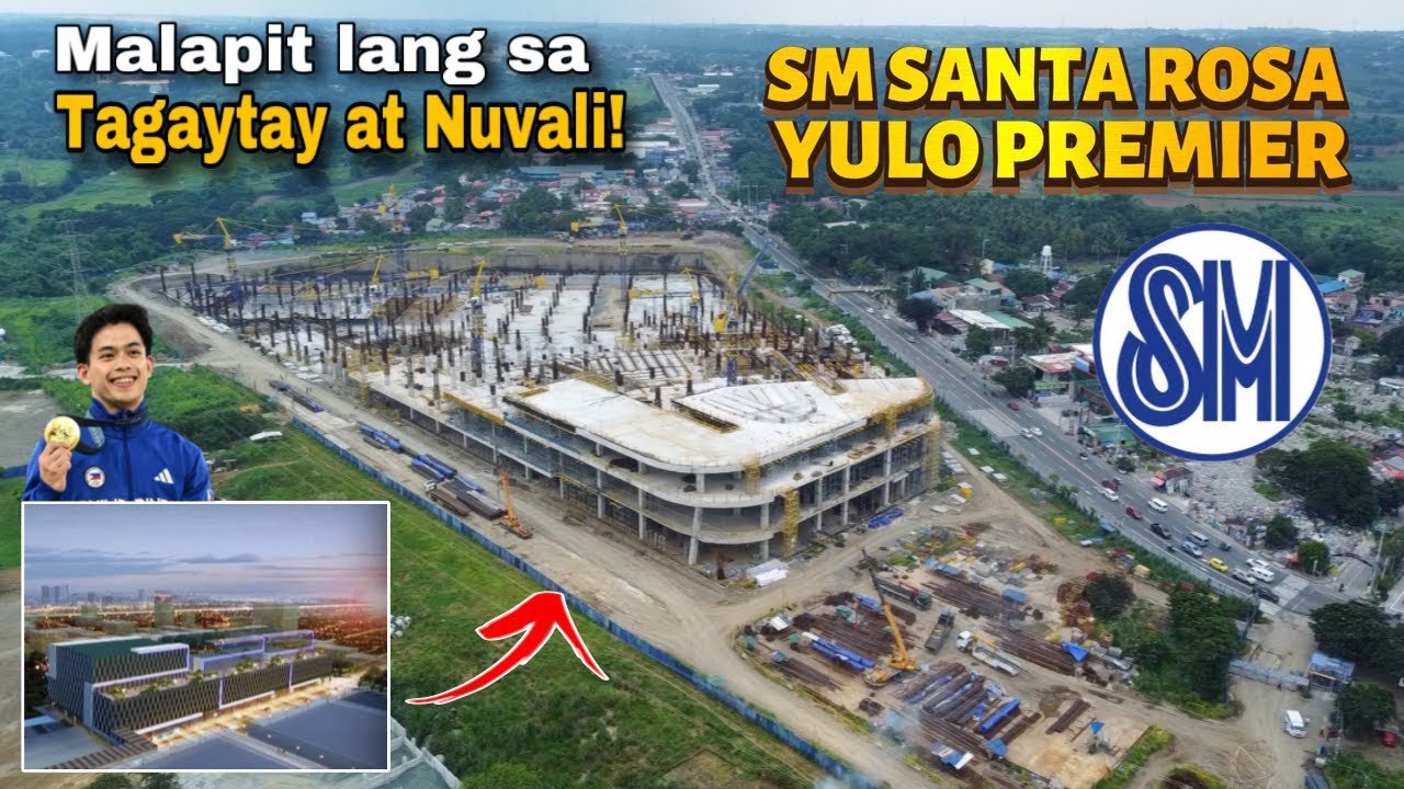 WOW ! GOLDEN SM MALL is COMING ! 🏅 SM SANTA ROSA YULO PREMIER near ...