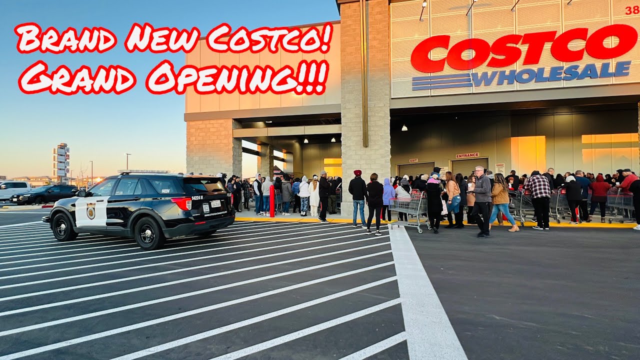 BRAND NEW GRAND OPENING COSTCO TOUR IN CALIFORNIA! - YouTube