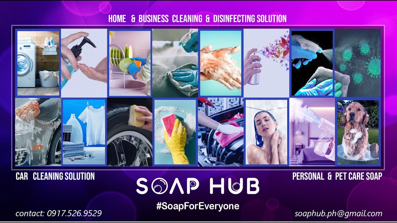 SOAP HUB Essential Products for a Cleaner, Healthier Home - YouTube