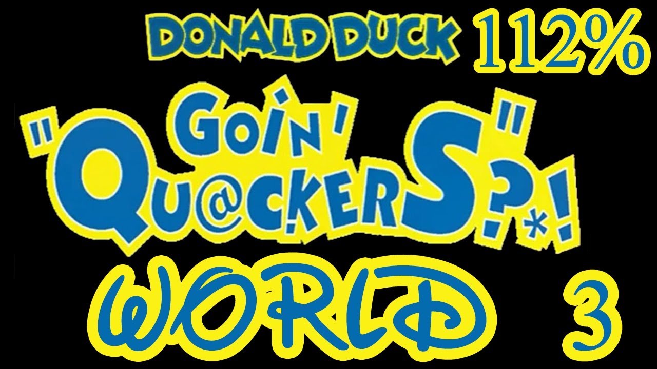 Disney's Donald Duck: Goin' Quackers 112% - WORLD 3 - Magica de Spells ...