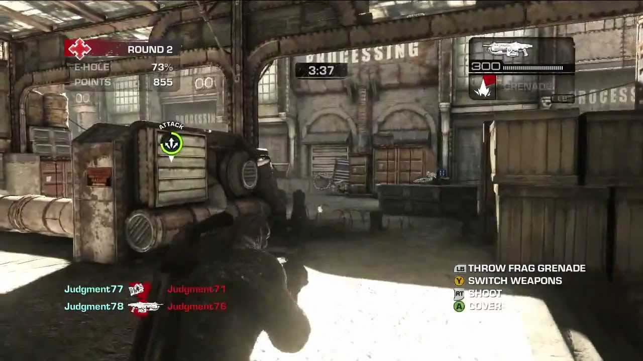 Gears of War Judgment Gameplay Multiplayer - OverRun Offical Gameplay ...