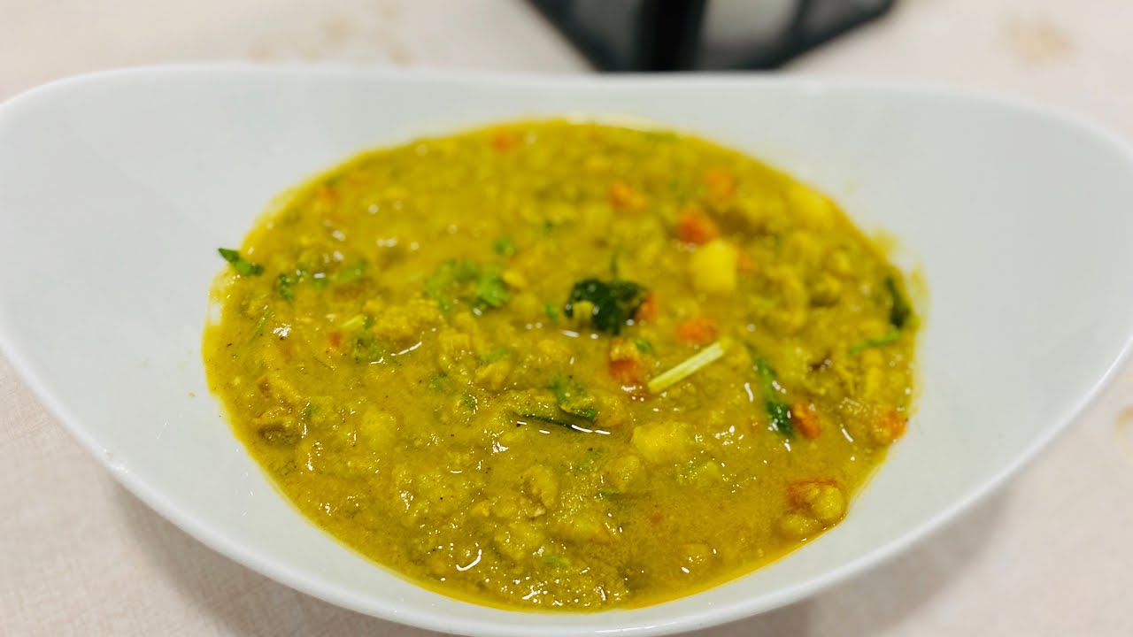 Vegetable kuruma bachelors special easy vegetable kuruma - YouTube