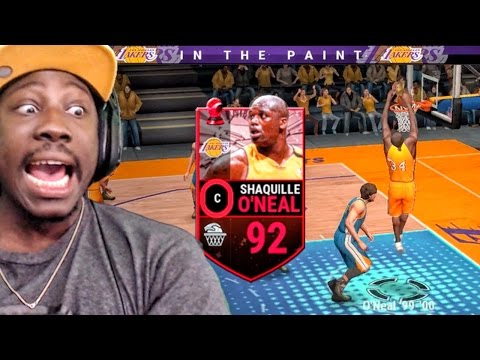 SHAQ DUNKING & SHOOTING 3 POINTERS! NBA Live Mobile 16 Gameplay Ep. 23