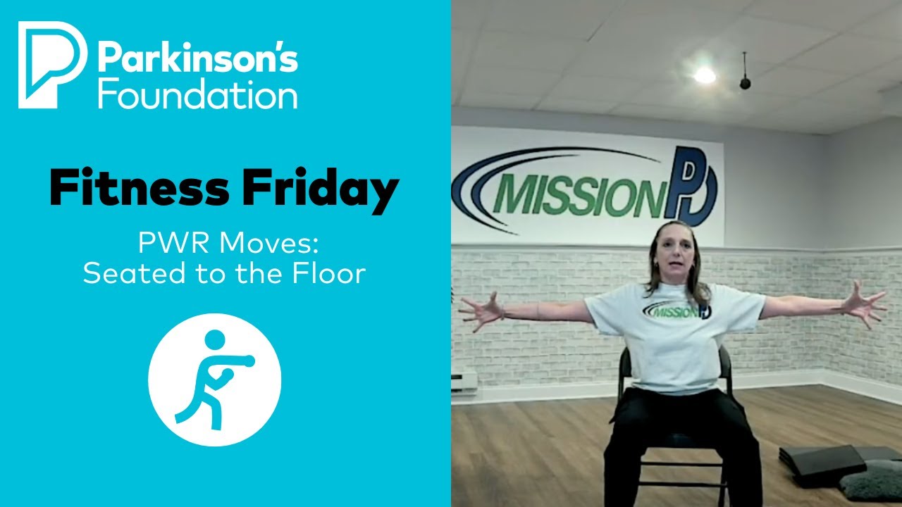 Parkinson's Disease Exercises: PWR Moves - Seated to the Floor ...