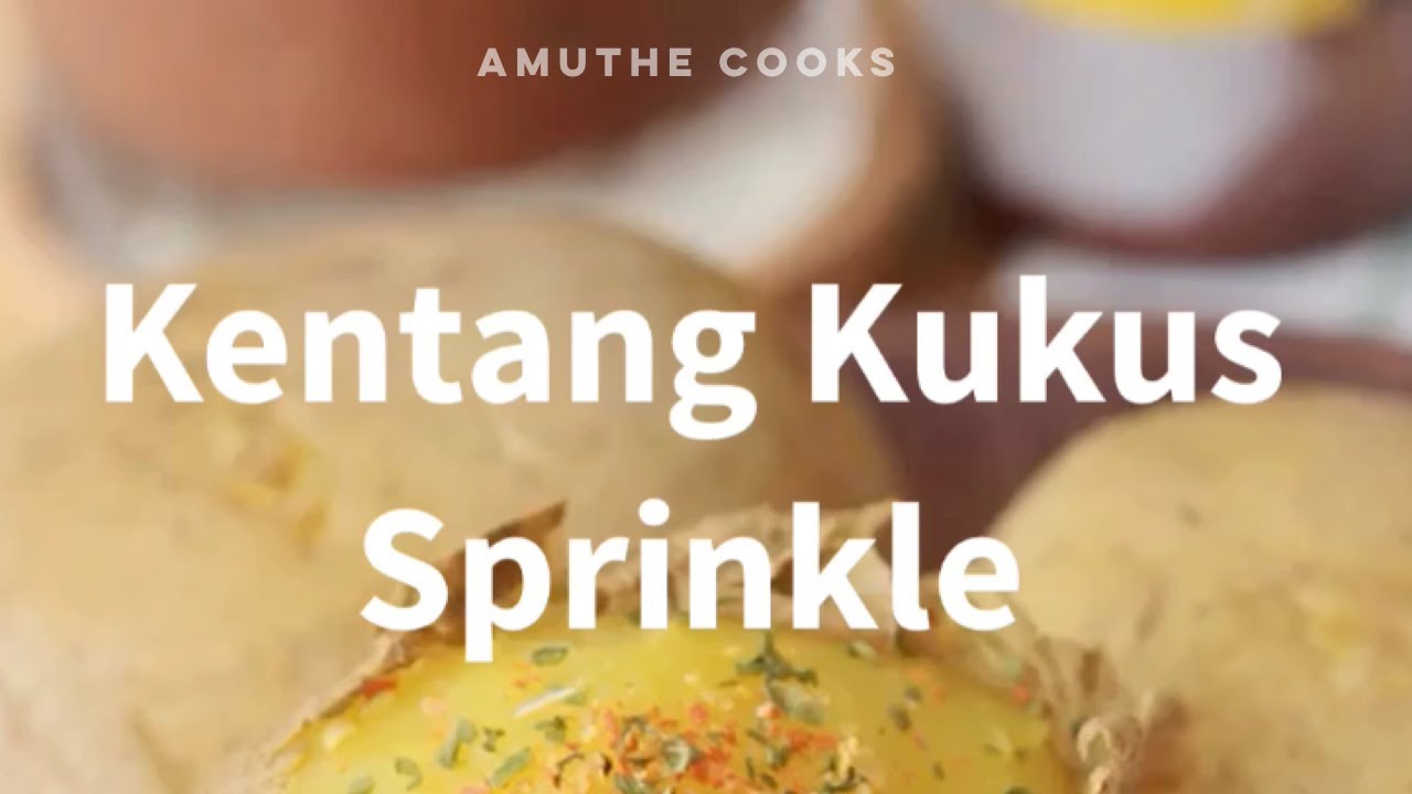 Kentang Kukus Sprinkle - YouTube