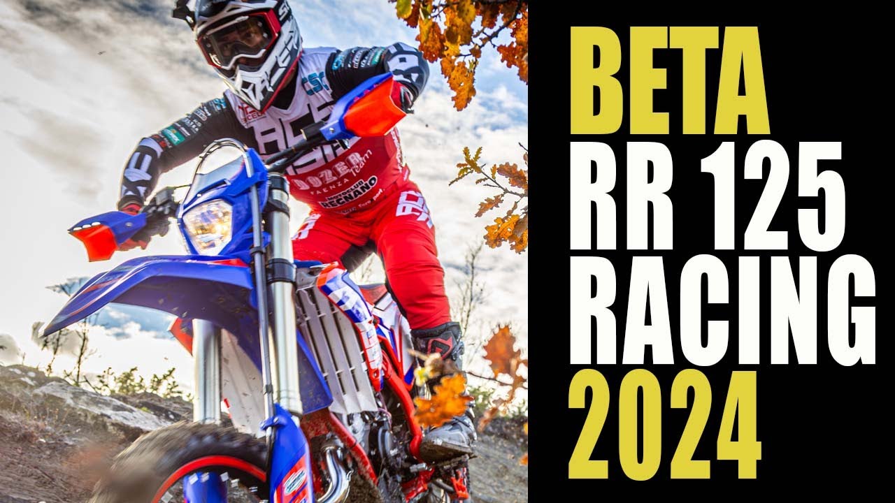 TEST Beta RR 125 Racing 2024 - YouTube