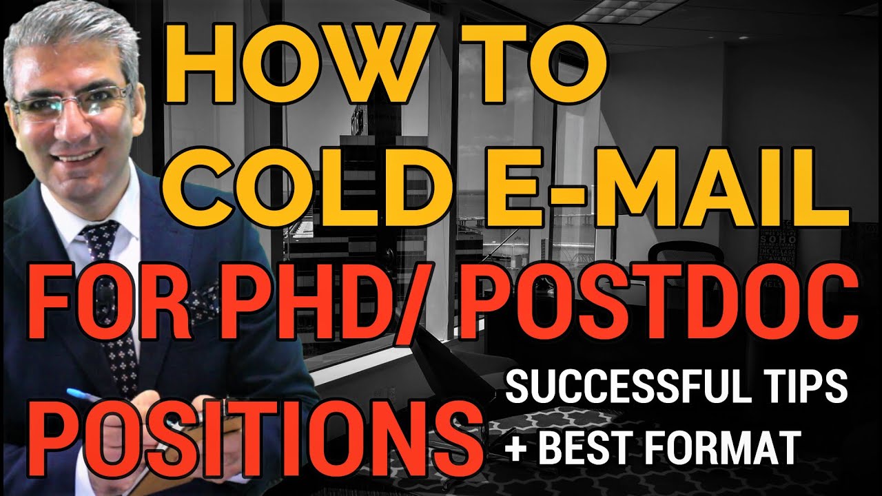 📩 Cold Email Hacks: Land a PhD/Postdoc Position in 2025-2026! 🎓 - YouTube