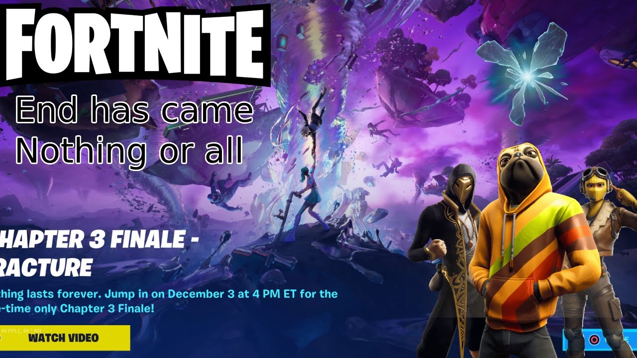 Fortnite live event (The end is here) Run live stream - YouTube