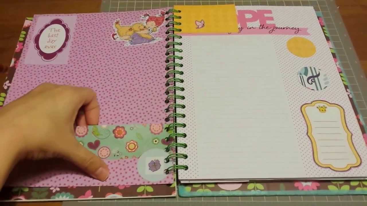 My DIY Smash book - YouTube