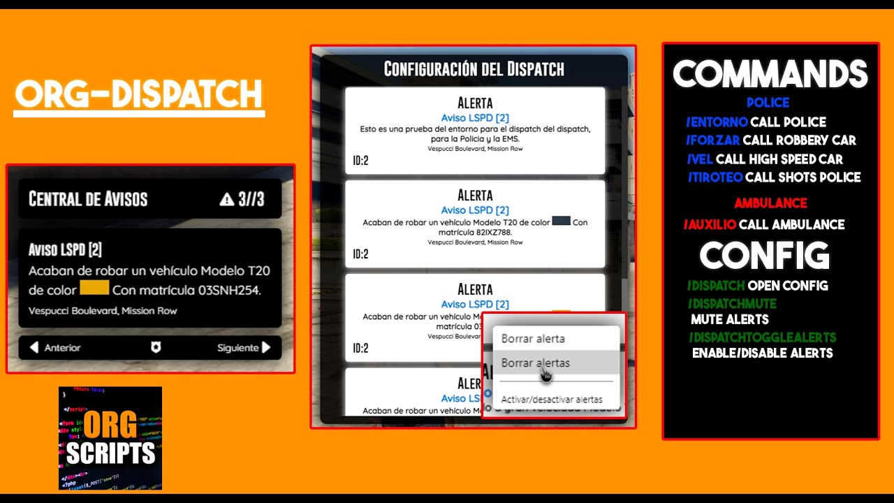 FIVEM - ORG-DISPATCH | ORG-SCRIPTS - YouTube