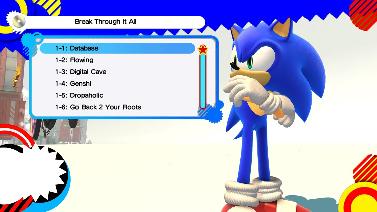 Sonic Frontiers Assets IN Sonic Generations - YouTube