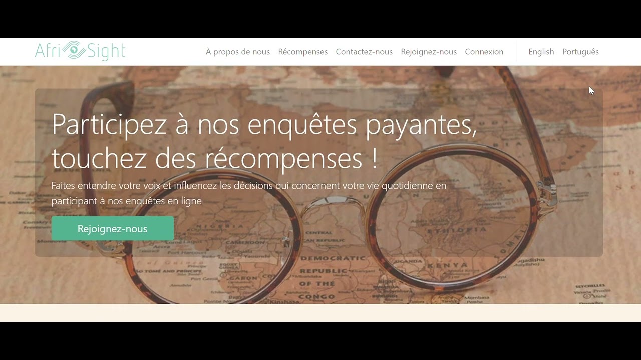 Découvrez Afrisight : Gagnez en répondant a des sondages ! - YouTube