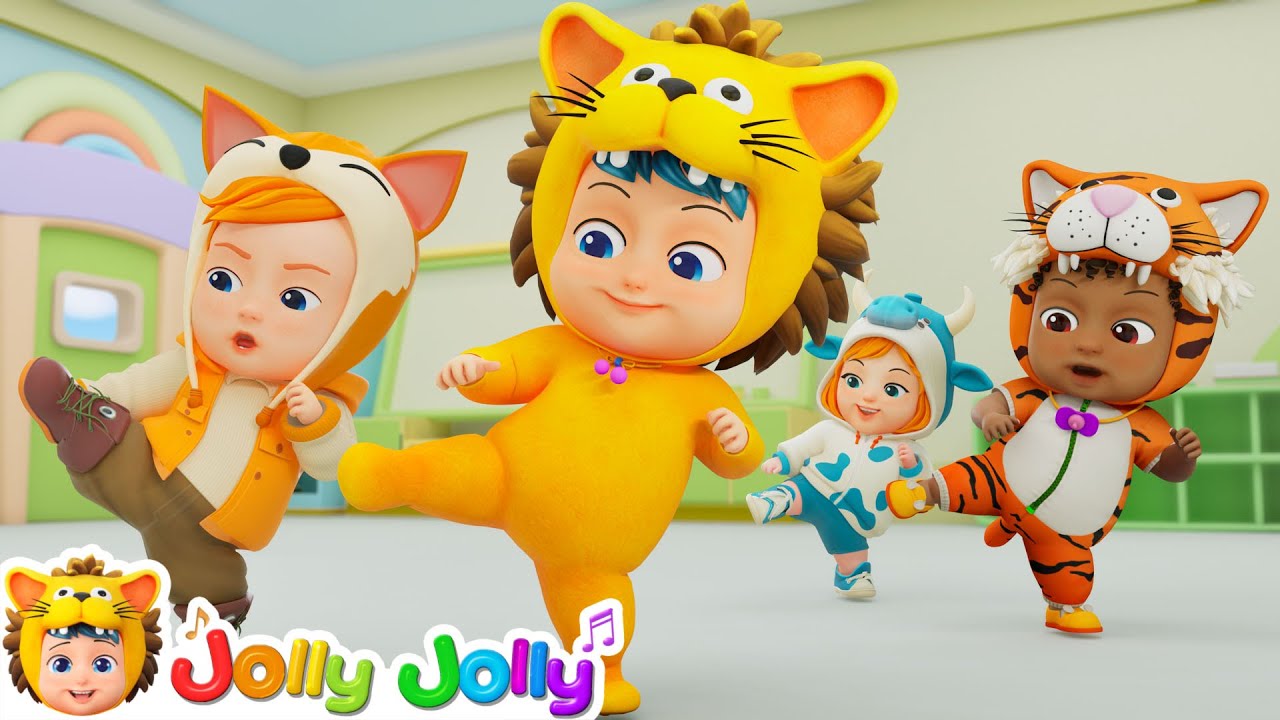 Jolly Dance Time | Looby Loo + More | Jolly Jolly - Learn and Play ...
