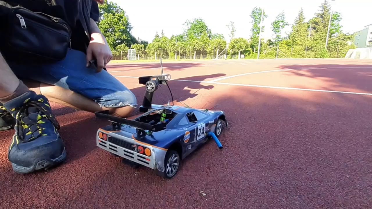 3 Rc nitro Auto Kyosho. Und ein Pure Ten Fazer Gp. - YouTube