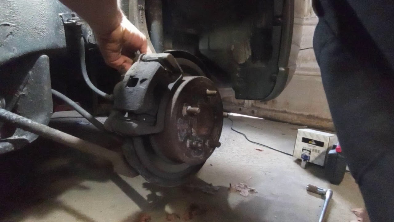 how to change your rear wheel bearing hub assembly on a 2005 Dodge ...