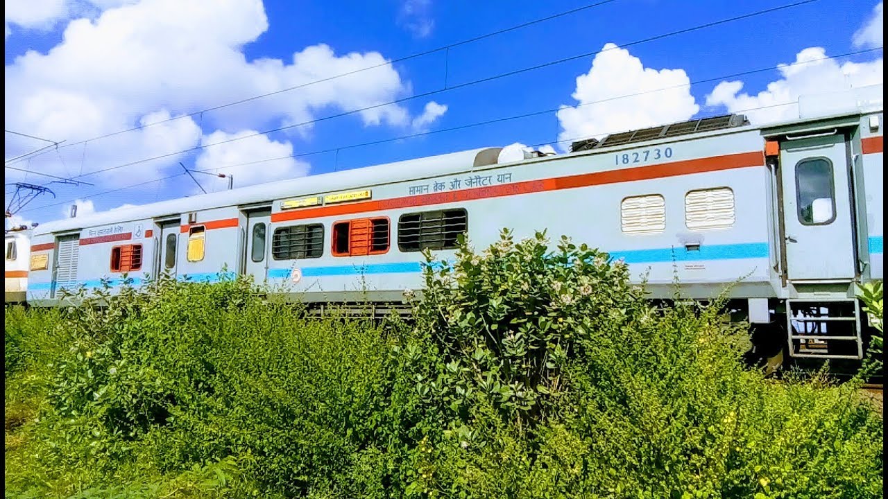 New LHB Generator Car | With Seating Facility - YouTube