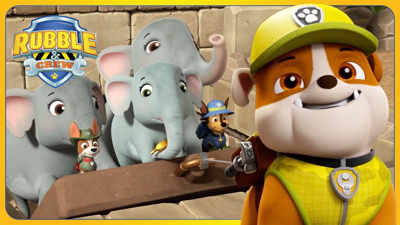 Rubble Saves a Carnival Train +MORE | Rubble and Crew | Cartoons for ...