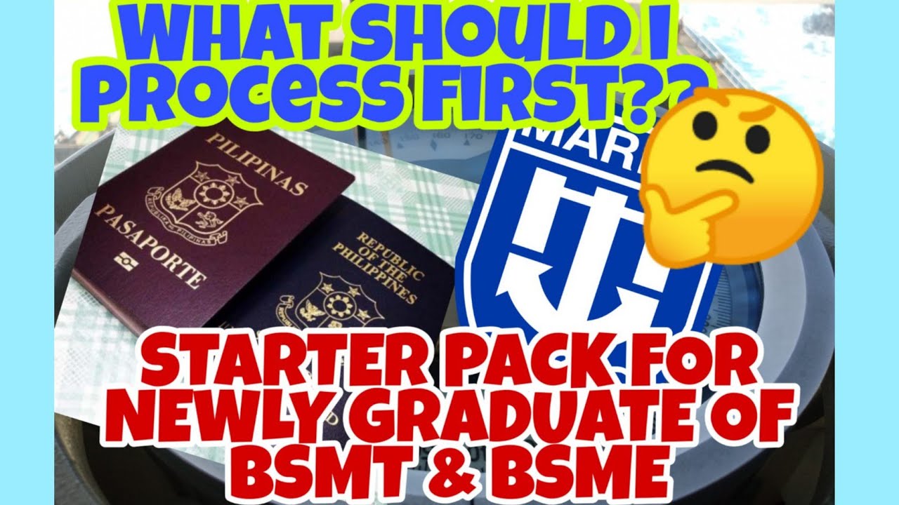 WHAT SHOULD I PROCESS FIRST (NEW GRADUATE OF BSMT & BSMarE) - YouTube