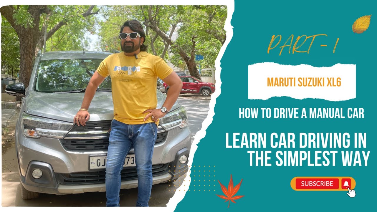 How to drive a manual car PART -1 | Driving lesson with clutch advice ...