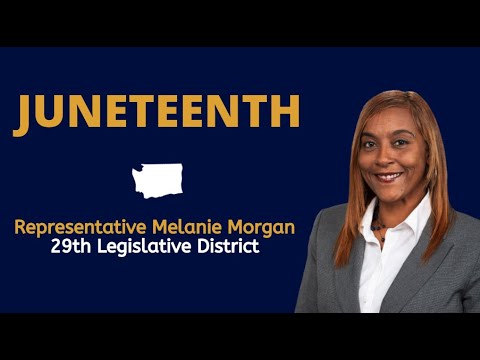 Rep. Melanie Morgan and Juneteenth - YouTube