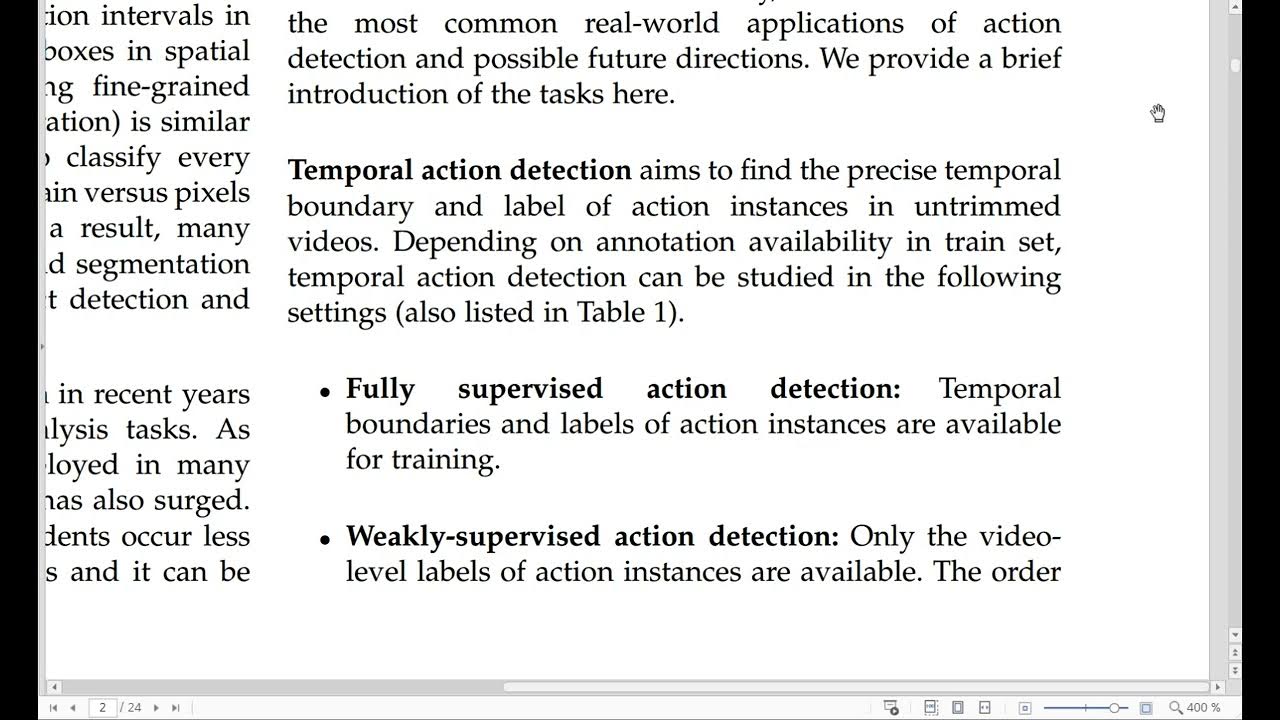 [꼼꼼한 SOTA 논문리뷰] IEEE TPAMI 2023, Deep Learning-based Action Detection in Untrimmed Videos: A ...