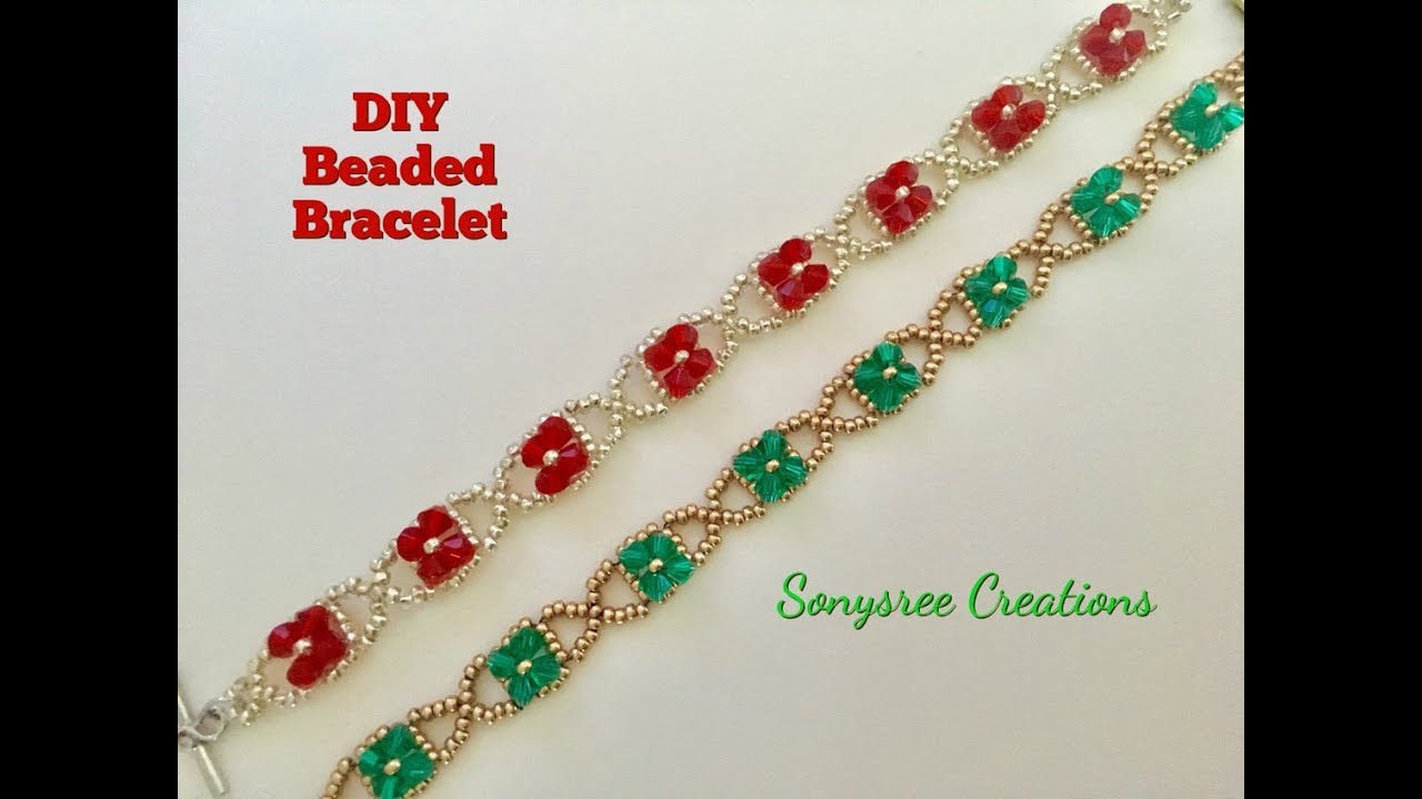 Simple Yet Beautiful Beaded Bracelet 💞 - YouTube