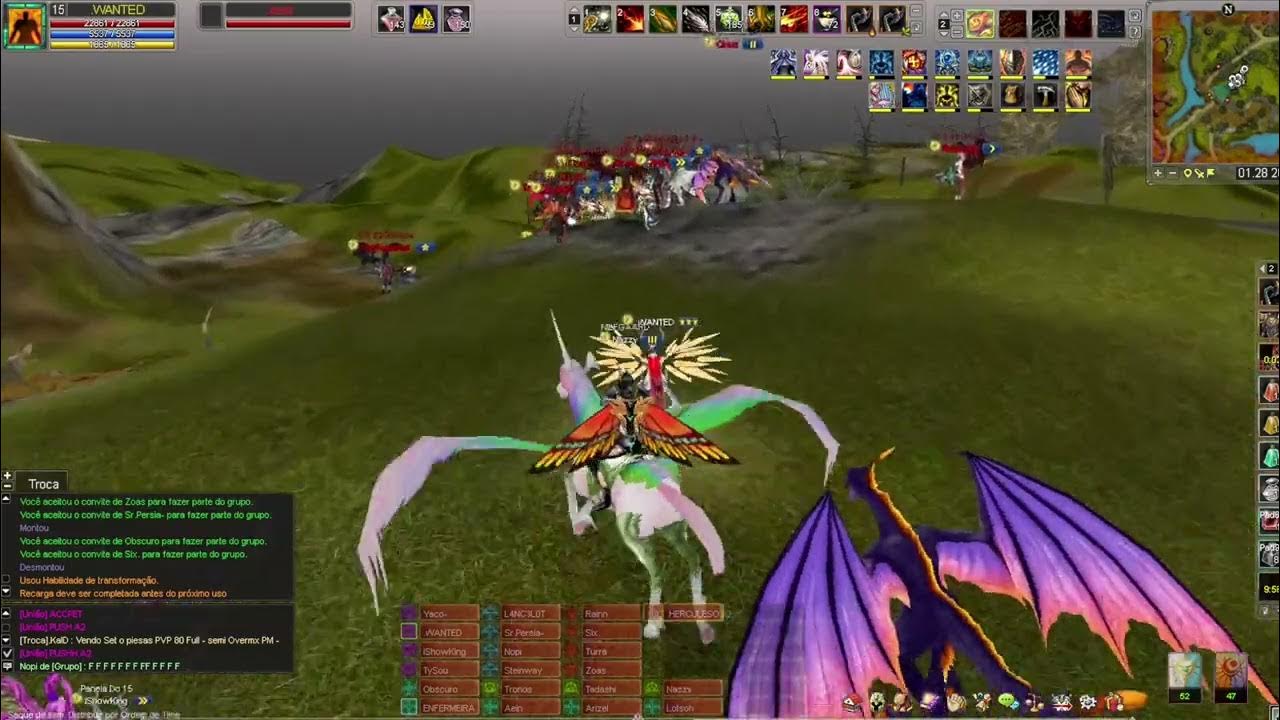 Shaiya PT Fawkes - Jogadas Aleatórias Mago (2) - WANTED - YouTube