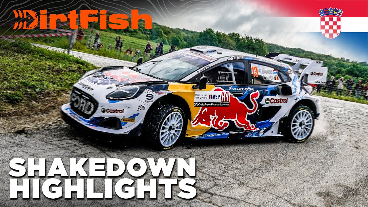 Shakedown Highlights 🇭🇷 WRC Croatia Rally 2024 - YouTube