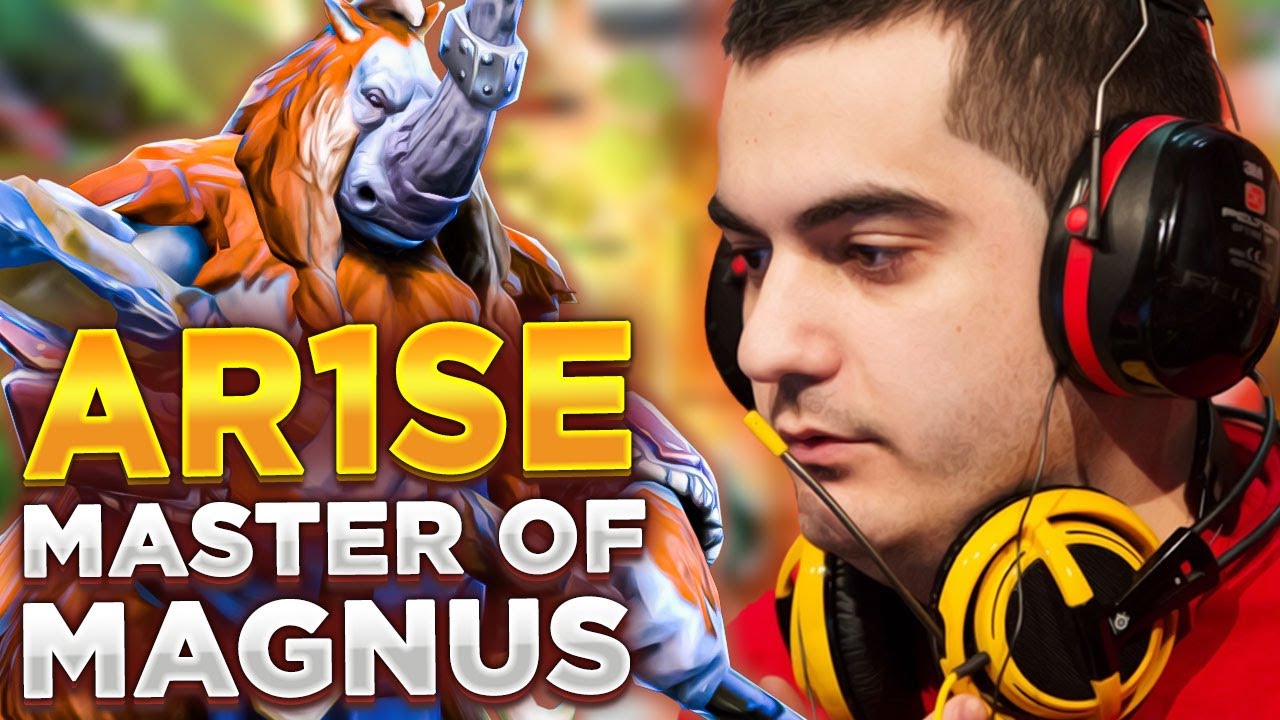Thats How Master Of Magnus Plays - Ar1se Best Magnus Dota 2 - YouTube