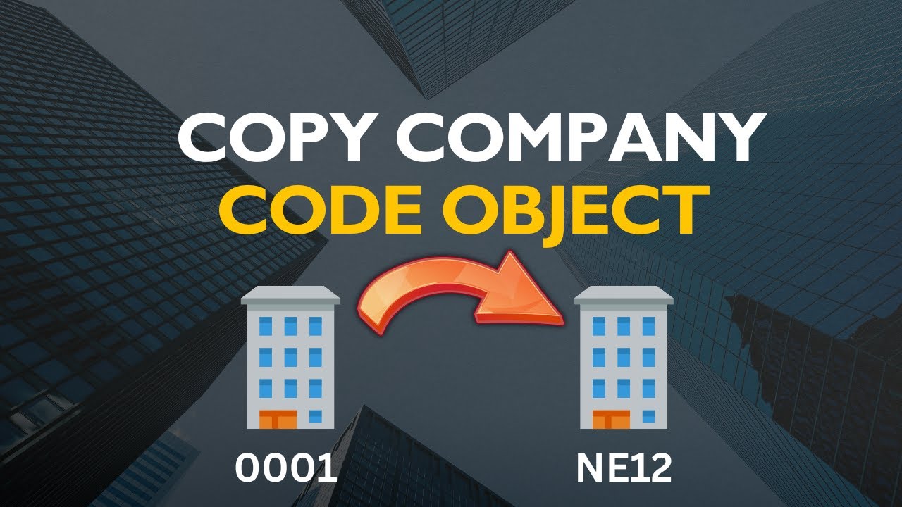 How to Copy Comapny code data in SAP | EC01 | Bhagwat Bhokare - YouTube
