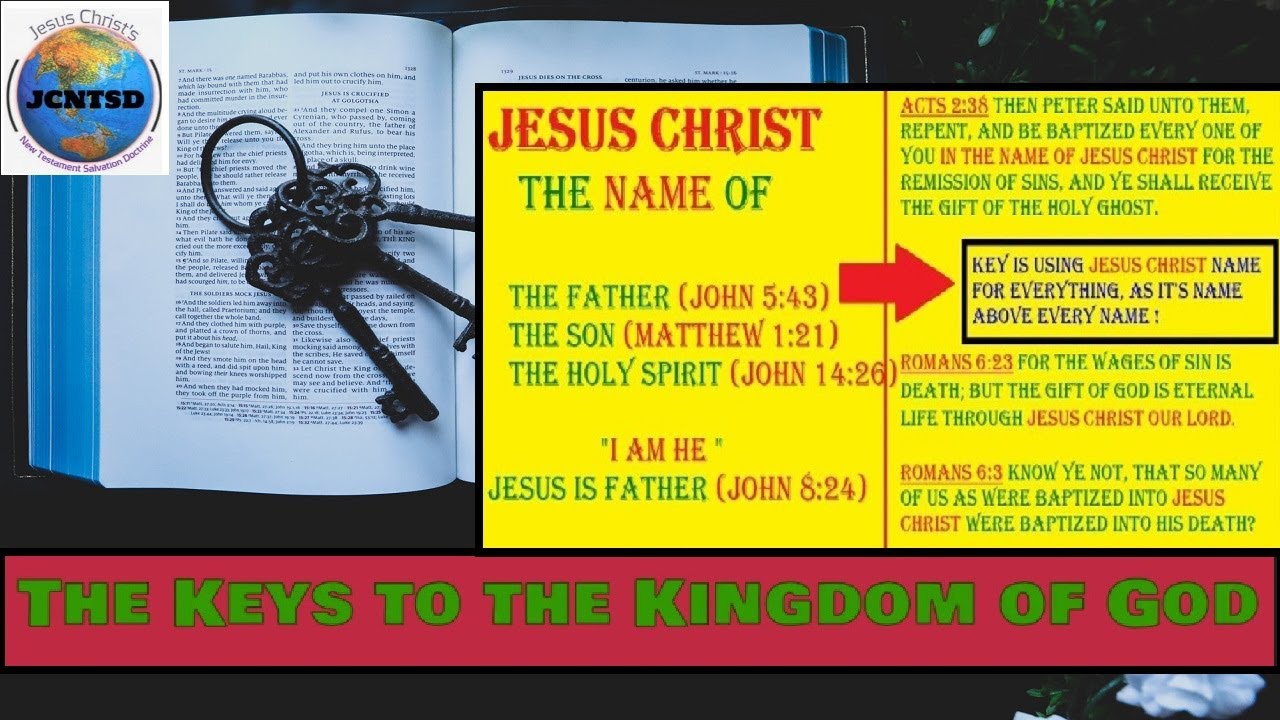 THE KEYS TO THE KINGDOM OF GOD ! - YouTube