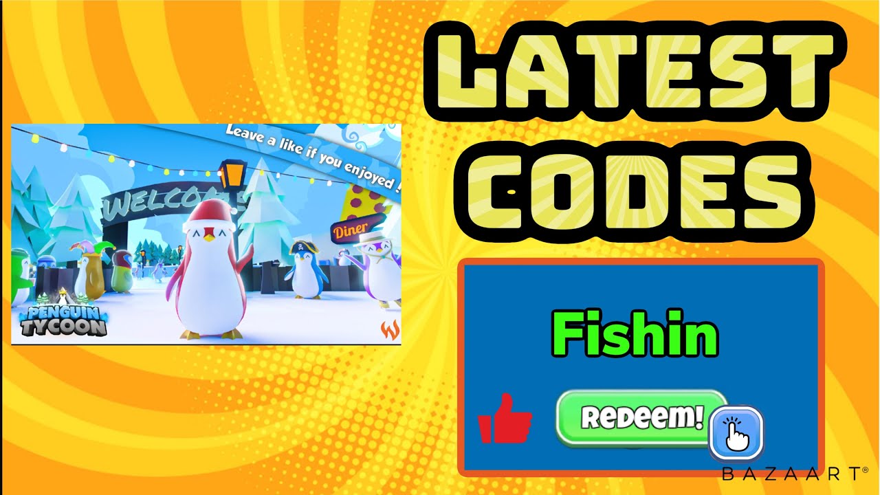 | NEW | PENGUIN TYCOON IN ROBLOX - ALL WORKING CODES - ROBLOX CODES ...