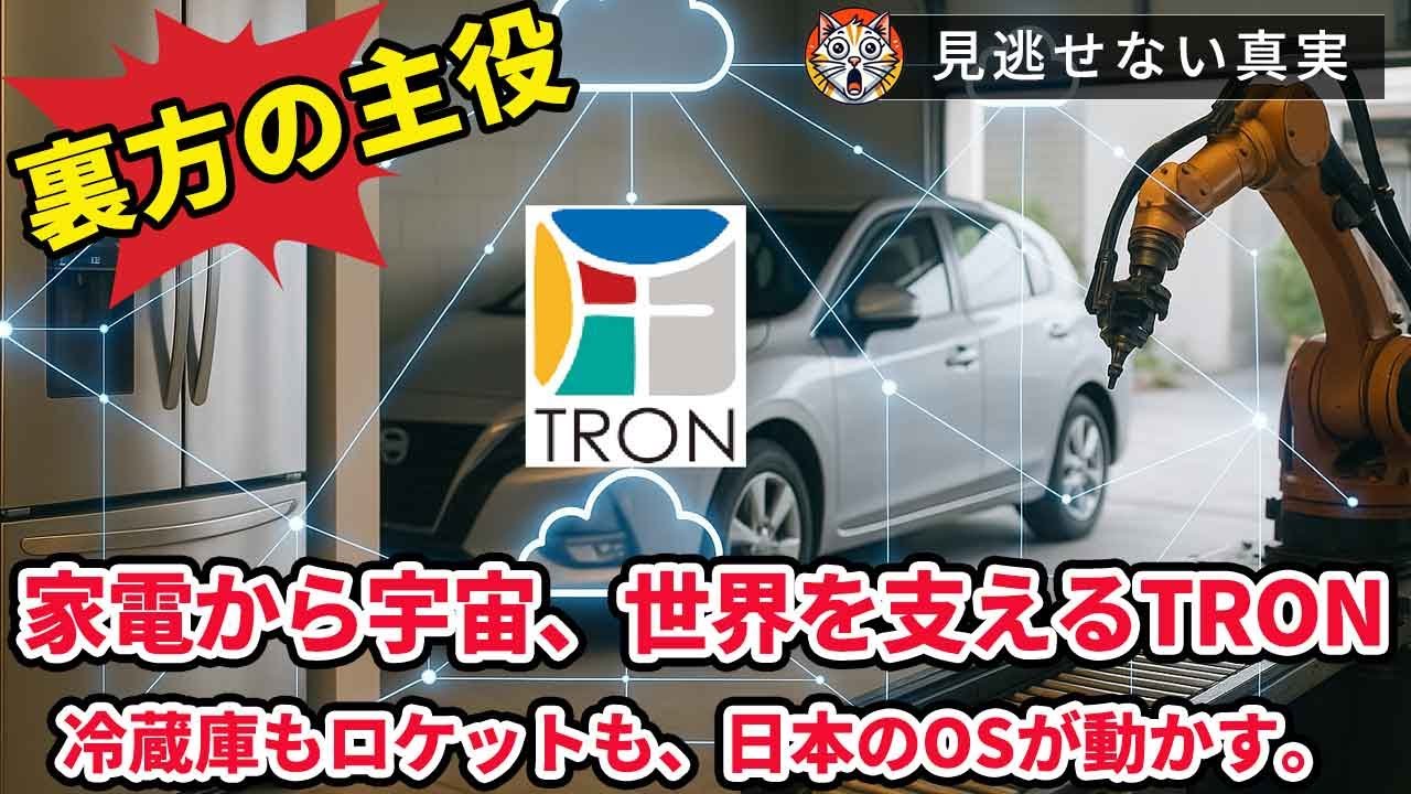 家電から宇宙まで支えるコンピュータ“TRON”｜The Computer “TRON” That Powers Everything from ...